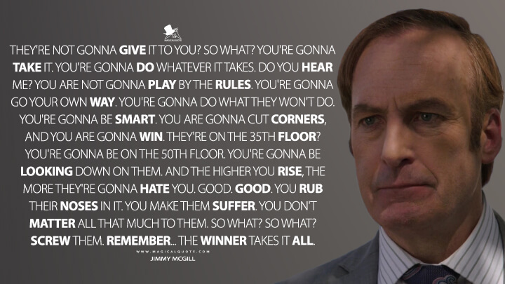 Better Call Saul Quotes: Good ones, Bad ones? That's up to you ...