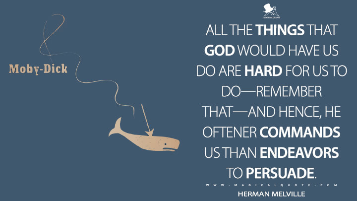 45 Thinking Quotes from Herman Melville's Moby Dick - MagicalQuote
