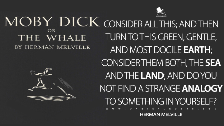 45 Thinking Quotes from Herman Melville's Moby Dick - MagicalQuote