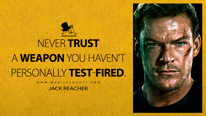 Reacher (TV Series) Quotes - MagicalQuote