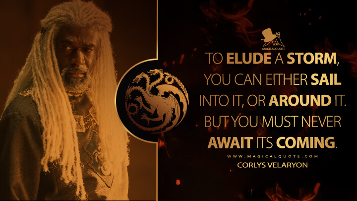 To elude a storm, you can either sail into it, or around it. But you ...