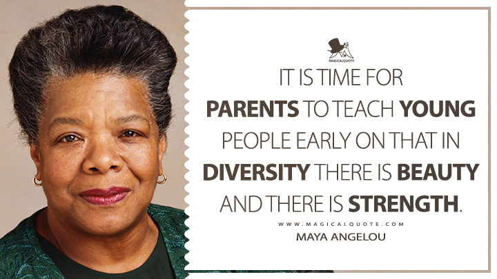 It is time for parents to teach young people early on that in diversity ...