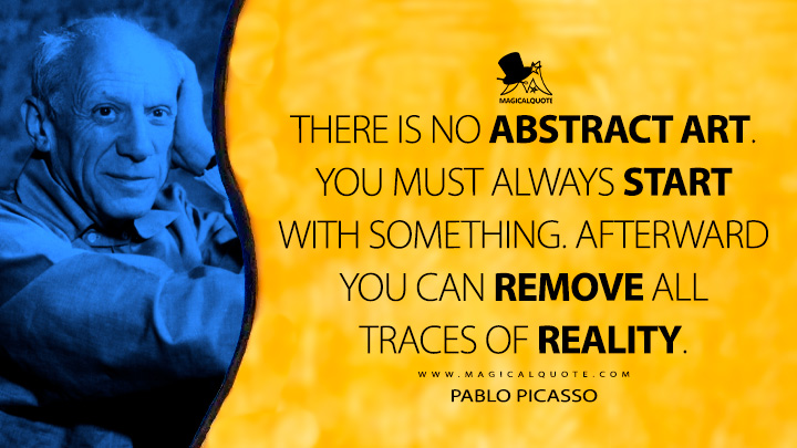 21 Pablo Picasso's Artistic Quotes - MagicalQuote