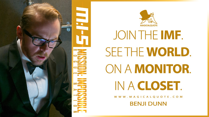 Benji Dunn Quotes - MagicalQuote
