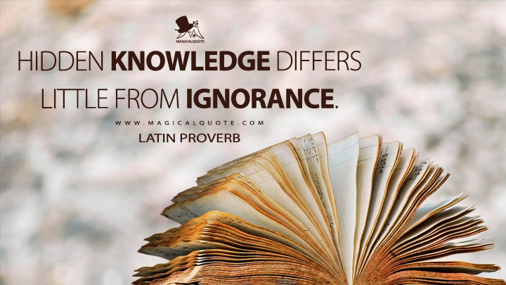 20 Best Latin Quotes about Knowledge - MagicalQuote