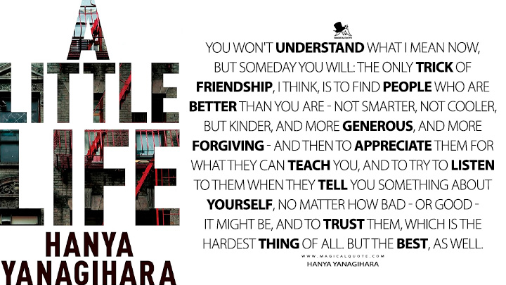 A Little Life Quotes With Page Numbers - MagicalQuote