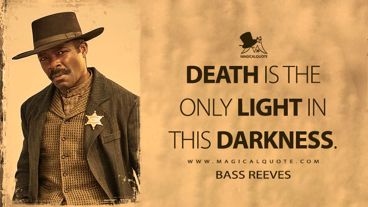 Death is the only light in this darkness. - MagicalQuote