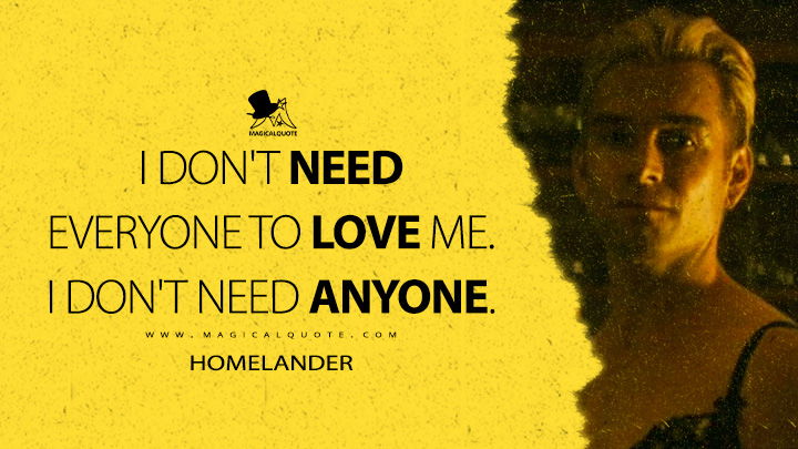 Homelander Quotes - MagicalQuote