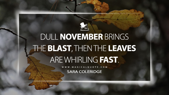 20 Heartwarming November Quotes - MagicalQuote