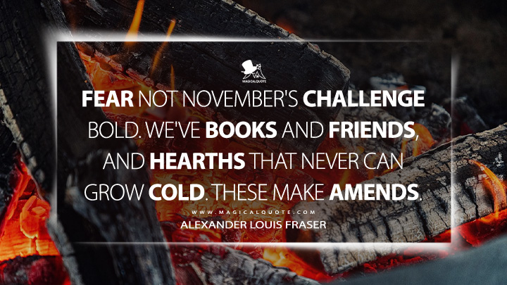 20 Heartwarming November Quotes - MagicalQuote